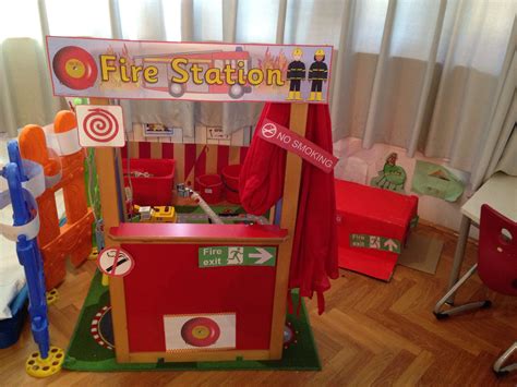Fire Station Roleplay Area Fire Station Dramatic Play Themes