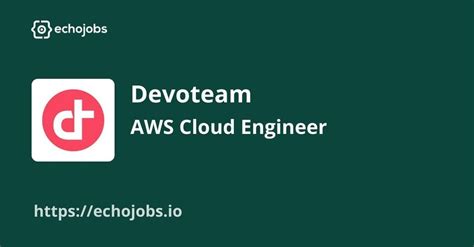 Devoteam Is Hiring Aws Cloud Engineer Python Go Javascript Docker