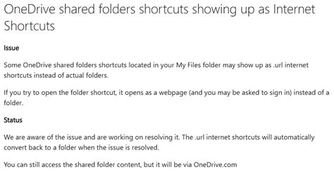 onedrive shared folder not syncing locally microsoft community
