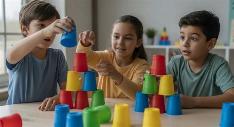Cup Stacking Challenge Build Stem Skills And Fun Im The Chef Too