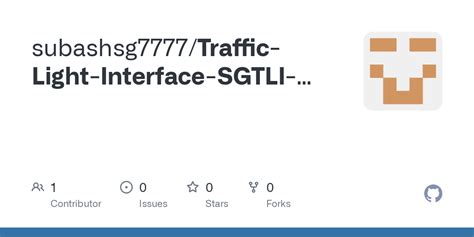 Github Subashsg7777traffic Light Interface Sgtli Mark1