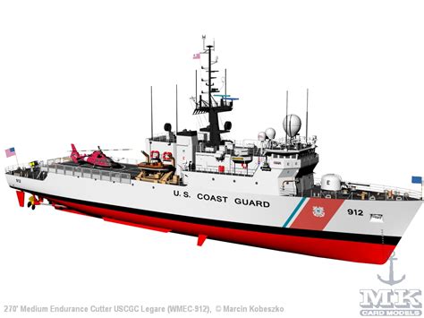 1200 270 Medium Endurance Cutter Of Famous Class Uscgc Legare Paper