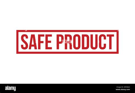 Red Safe Product Rubber Stamp Seal Vector Stock Vector Image And Art Alamy