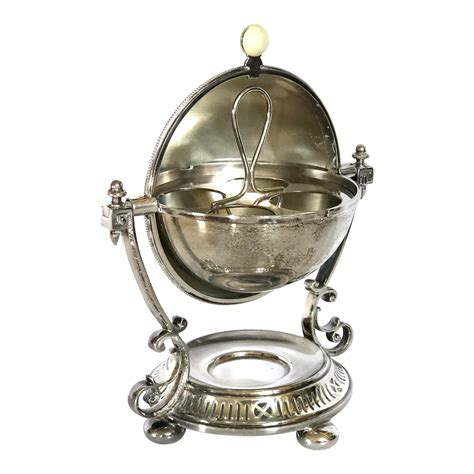 Silver Plated Egg Coddler Chairish