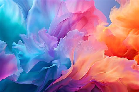 Explosive Color Bursts Radiating From A Central Point Featuring A Fusion Of Vibrant Blues