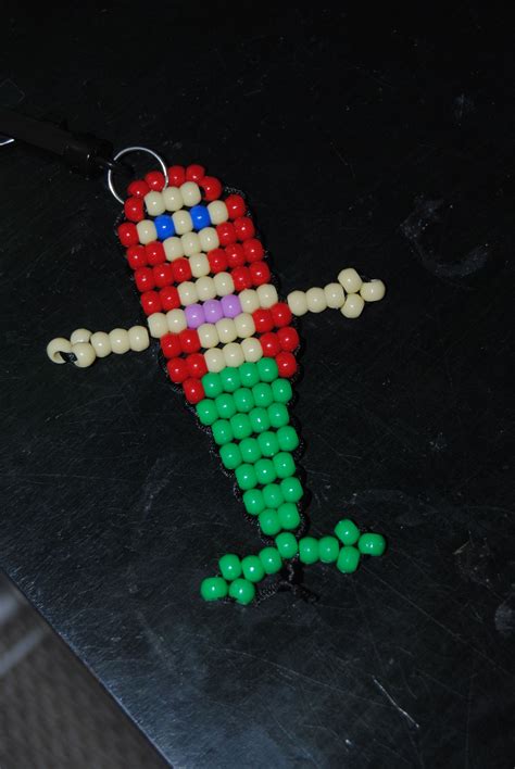 Pin By Martha Shaw On Beading Keychains Pony Bead Crafts Pony Bead