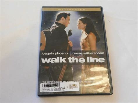 Walk The Line Dvd 2006 Widescreen Rated Pg 13 Joaquin Phoenix Reese