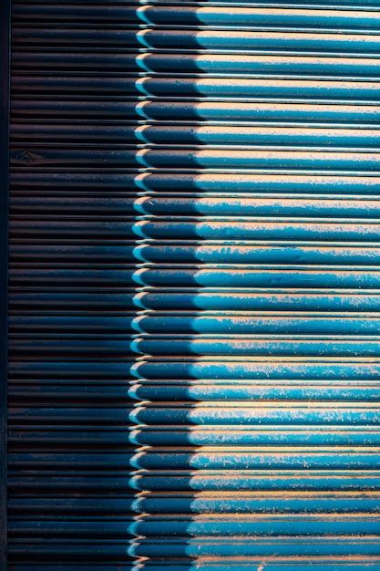Premium Photo An Abstract Full Frame Image Of A Security Shutter