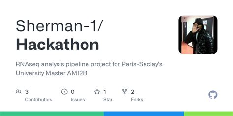 Github Sherman 1hackathon Rnaseq Analysis Pipeline Project For Paris Saclays University