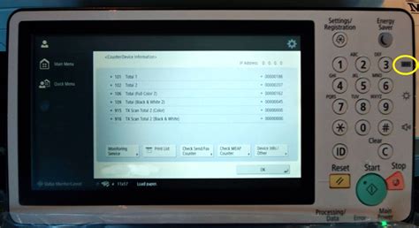 Meter Reading — Pacific Office Equipment
