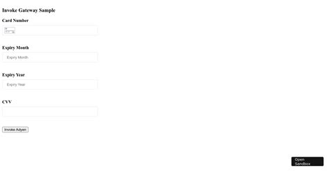 Sdk Invoke Gateway Codesandbox