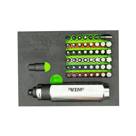 Premium Carbon Steel 38” Dr Impact Driver With 6 Popular Bit Sets