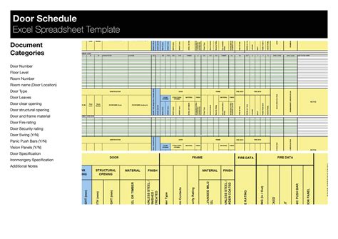 scheduling template for excel