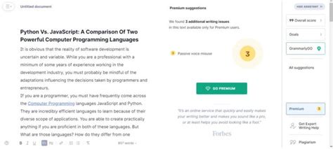 Python Vs Javascript A Comparison Of Two Powerful Computer