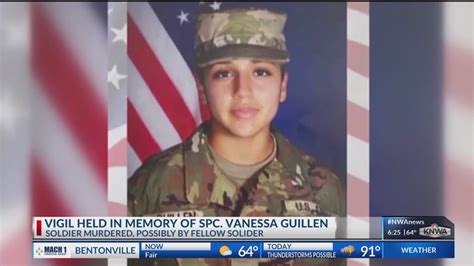 People Demand Justice For Vanessa Guillen At Springdale Vigil