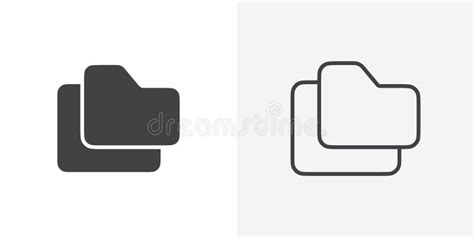 copy folder stock illustration illustration of efficiency 357395837