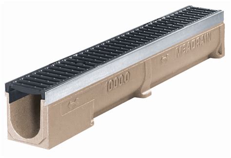 Бетонные лотки для ливневой канализации: устройство