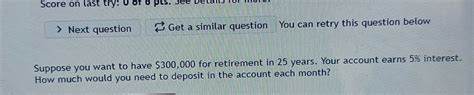 Solved Next Questionget A Similar Questionyou Can Retry This