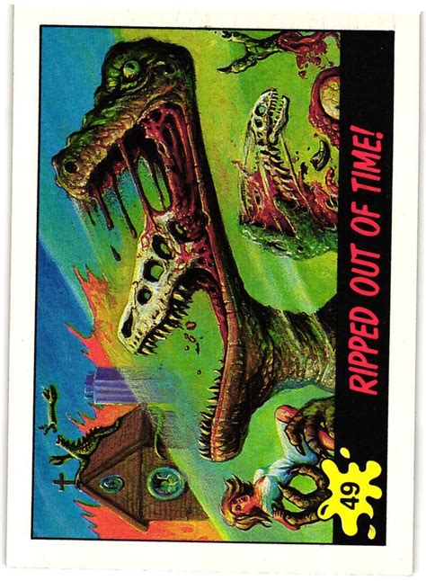 Dinosaur Attack Trading Cards