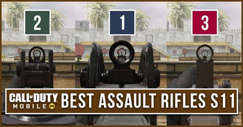 Best Assault Rifle In Cod Mobile Season 11 Top Ars Zilliongamer