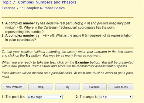 solved topic 7 complex numbers and phasors exercise 7 1