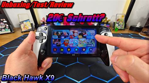 Black Hawk X9 Retro Game Console 20€ Handheld 5 5 Zoll Display