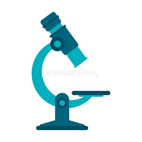 Microscope Scientific Tool Stock Vector Illustration Of Experiment