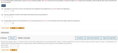 Solved As A Point Particle A Calculate The Normal Force Chegg