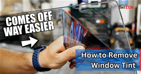 Best Way To Remove Window Tint Fast Simple And Safe