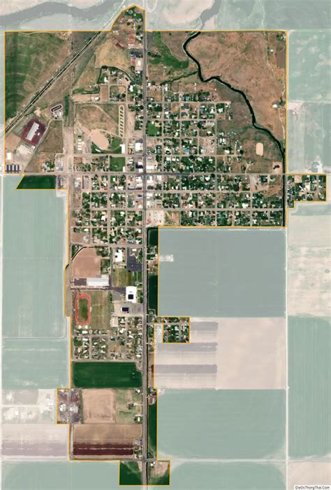 Map Of Grace City Thong Thai Real