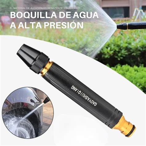 Boquilla De Alta Presión™ Convierte Tu Manguera En Un Hidrolavador P