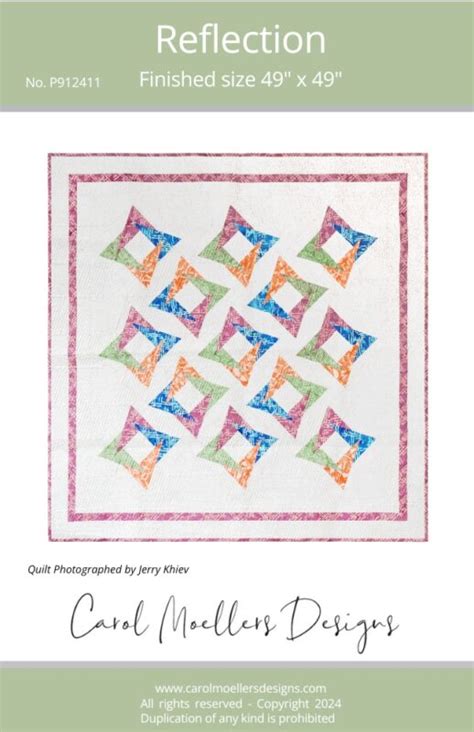 Reflection Pattern Carol Moellers Designs Reflection Pattern Carol Moellers Designs