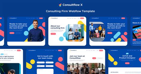 Checkout Consultflow X Webflow Ecommerce Website Template