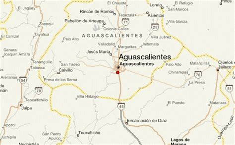 Mapa De Aguascalientes