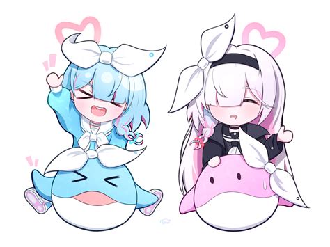 Arona And Plana Blue Archive Drawn By Sorakumo Danbooru