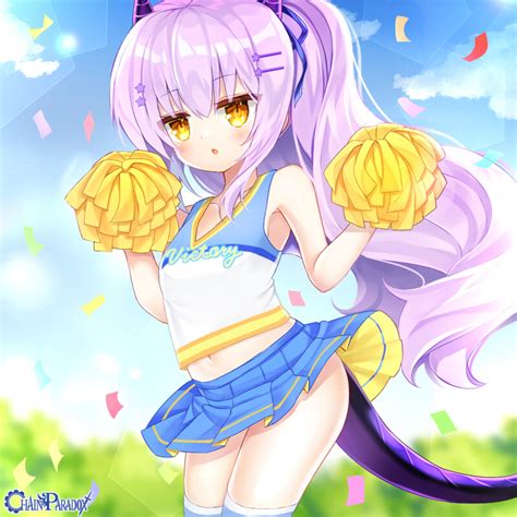 Shikito Yawa0w0 Chain Paradox Character Request 1girl Bare Arms