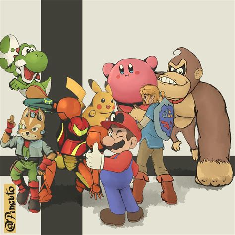 Smash Bros Fanart R Smashbrosultimate
