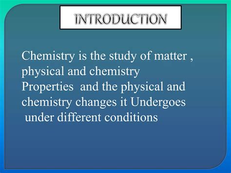Some Basic Concepts Of Chemistry SlideShare PPTX