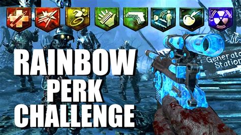 Rainbow Perk Challenge Origins Bo2 Zombies 2024 Youtube