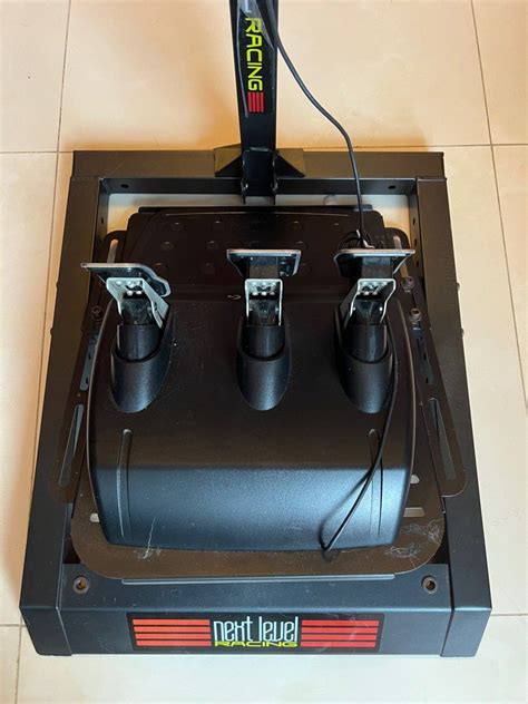 Sim Racing Rig Logitech G With Custom Ferrari Racing Wheel And Next Level Racing Stand