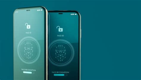 Premium Photo Mobile Unlock By Facial Recognition