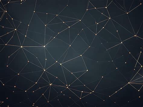 Premium Ai Image Abstract Polygonal Space Low Poly Dark Background