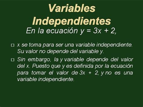Conceptos De Variable Base Exponente Coeficiente Terminos Variables