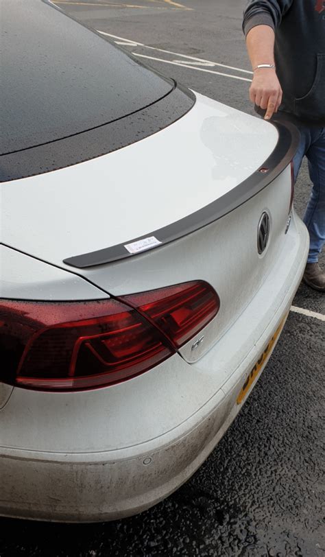 Maxton Design Vw Passat Cc 12 17 Boot Spoiler Mcg Autostyling