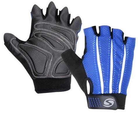 Перчатки велосипедные CG-1191 STELS сине-бело-чёрные, размер M - купить ...