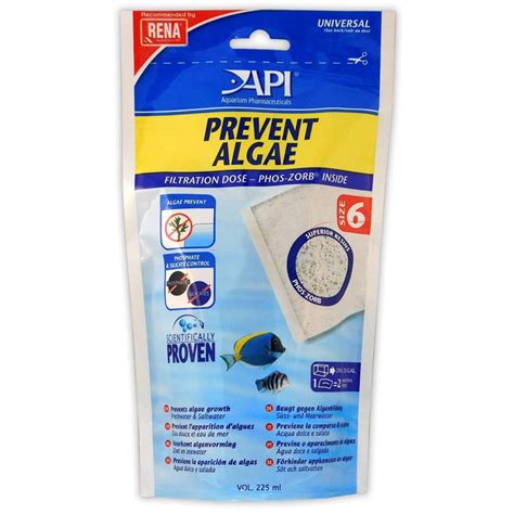 Api Prevent Algae Pouch Pond Life Aquatics