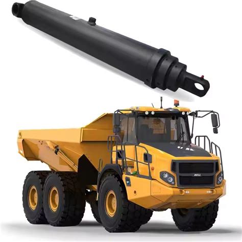 4 Stages Telescopic Hydraulic Cylinders For Dump Trailers