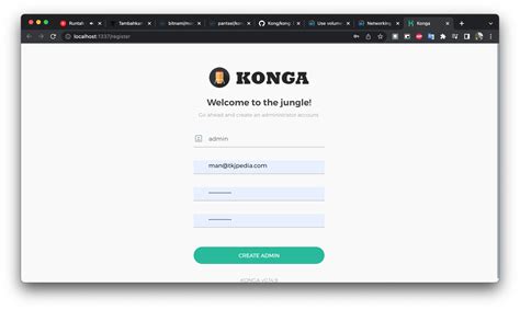 Install Kong API Gateway Konga GUI Di Docker Container TKJPedia