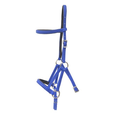 Padded Simple Sidepull Bitless Bridle Made From Beta Biothane With