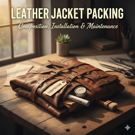 How Leather Jacket Packing Works Composition Installation And Maint